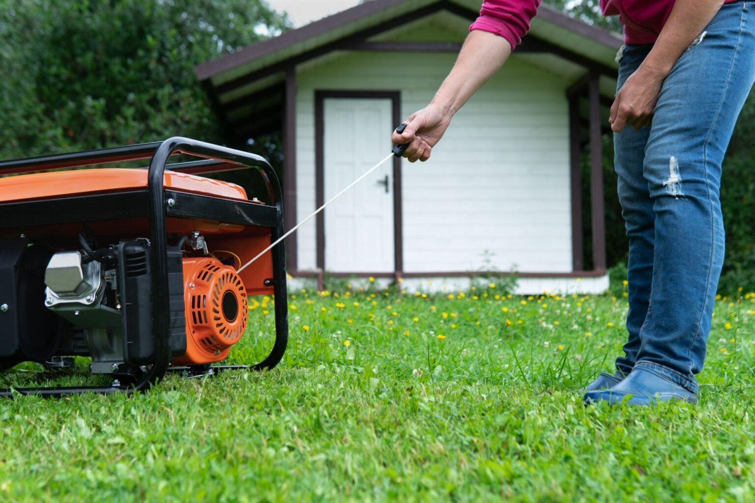 How Far Should a Portable Generator Be From Your House?